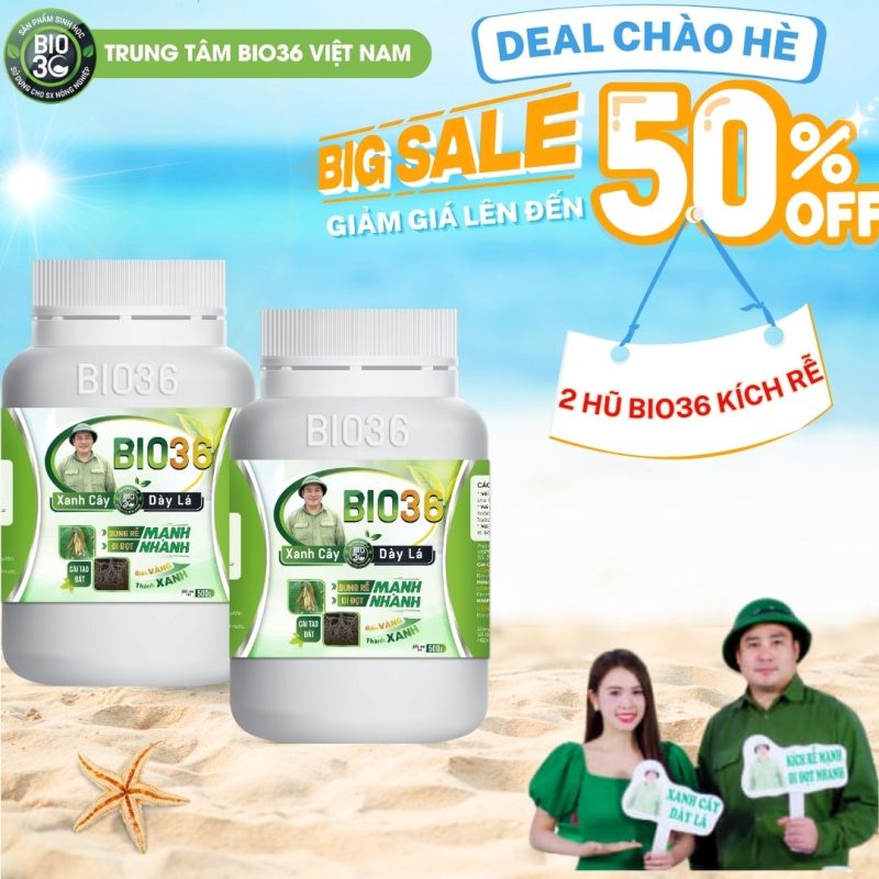 Bio 36 Siêu Kích Rễ Kích Đọt - Phân Bón Sinh Học Bio36