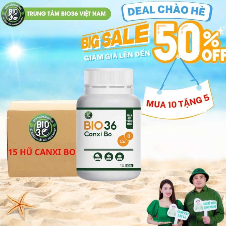 Bio 36 Siêu Kích Rễ Kích Đọt - Phân Bón Sinh Học Bio36